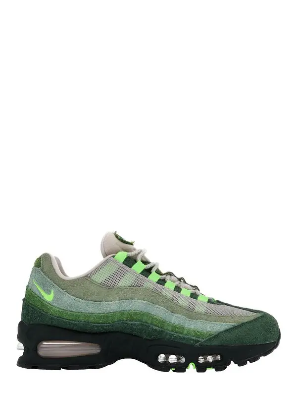 Nike Max 95 Big Bubble Ducks Of A Feather Oregon Ducks The Woods - Fir/electric Green/tomatillo