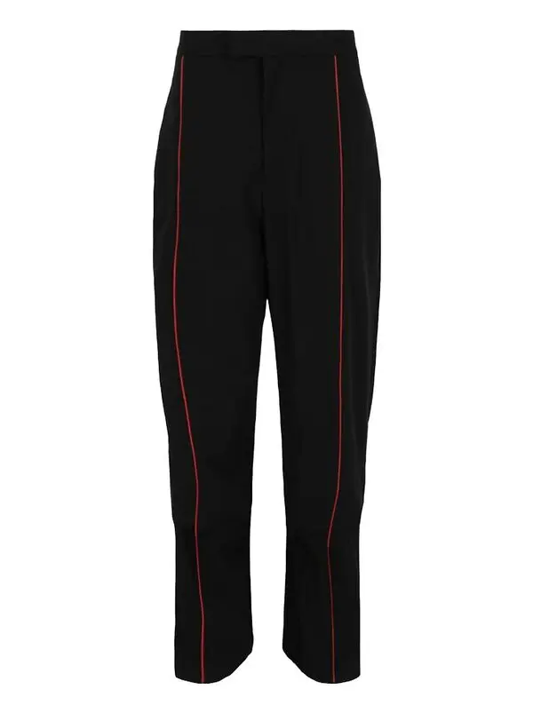 Givenchy Contrastingtrim Straightleg Track Pants - Black