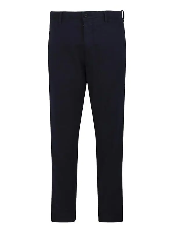 Alexander McQueen Slim Fit Five-pocket Trousers - Dark Blue