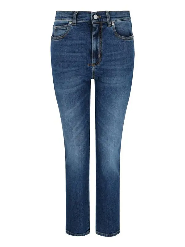 Alexander McQueen Slim Fit Denim Jeans - Blue Jean
