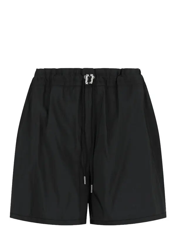 Brioni Woven Parachute Shorts - Black