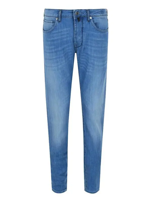 Alexander McQueen Incotex Slim-fit 5-pocket Denim Jeans - Light Blue Light Blue