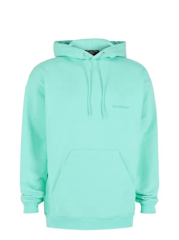 Missoni Embroidered Logo Hoodie - Mint