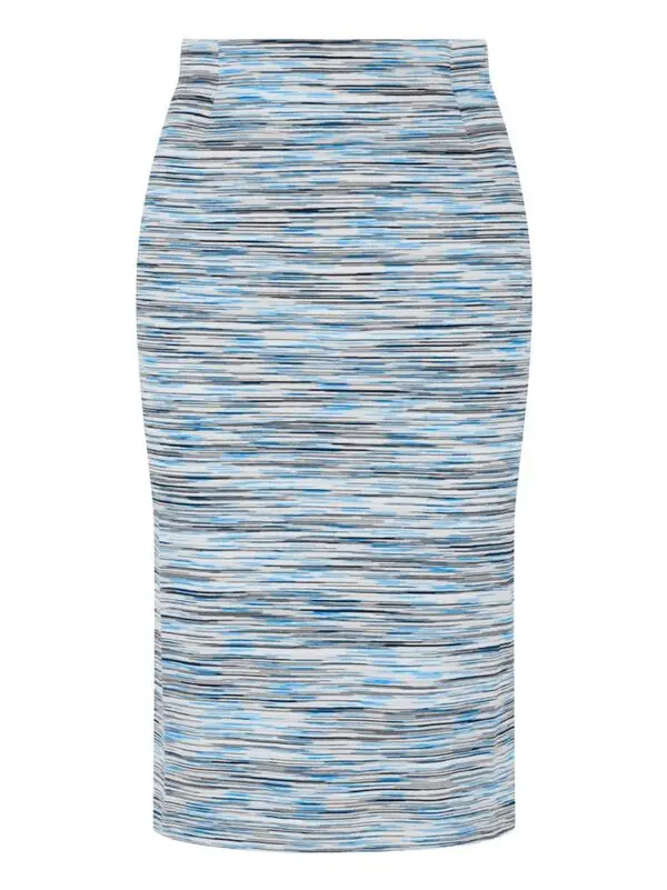Brioni Striped Pencil Skirt - Multicolor