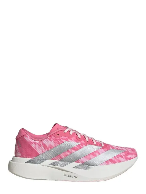 Adidas Adizero Evo Sl Woven - Pink Fusion/silver Metallic/clear Pink