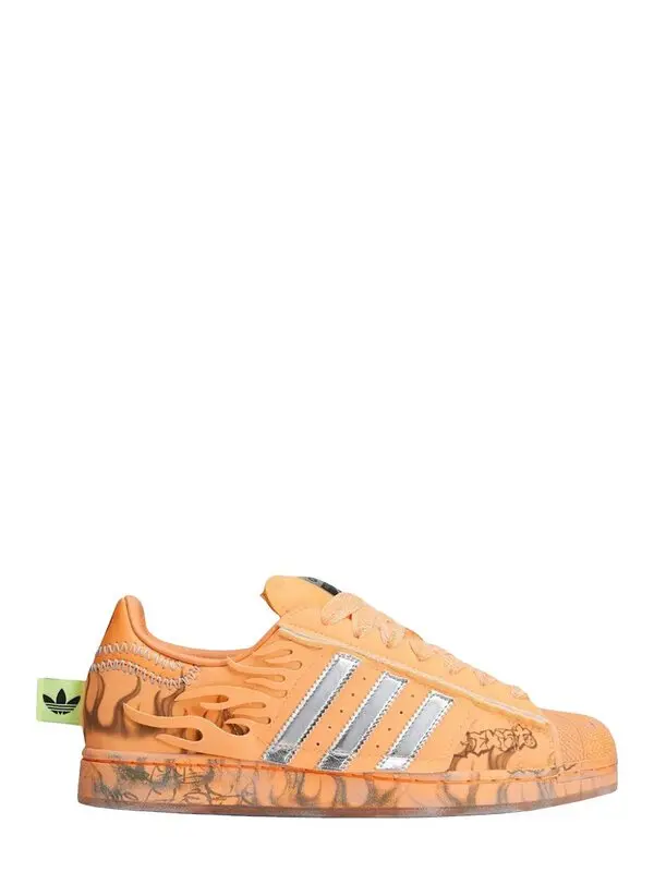 Adidas Superstar Hellstar - Hazy Orange/silver