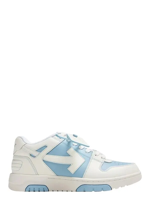 Off-White Out Of Office Ooo Low Tops - Light Blue/white