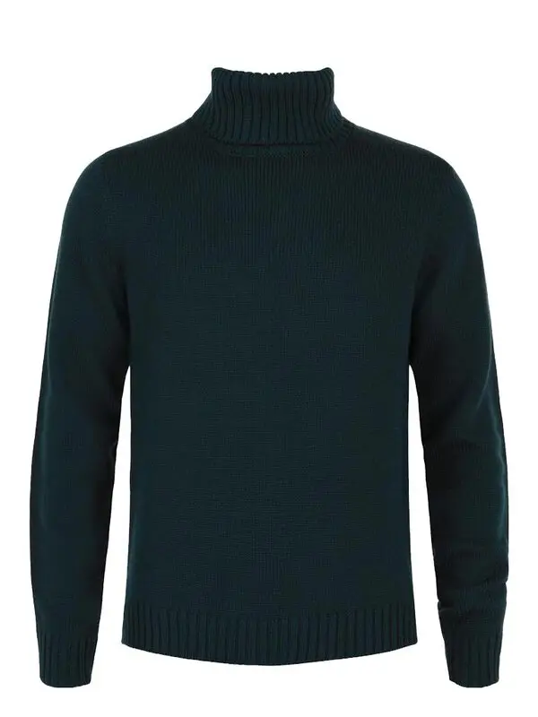 Givenchy Zanone Turtleneck Sweater - Dark Green