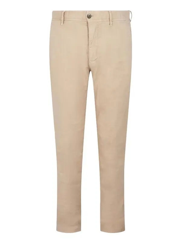 Alexander McQueen Incotex Slim Fit Five-pocket Pants - Beige