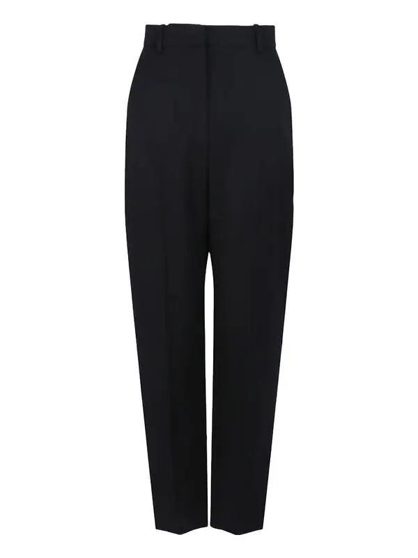 Brioni Barathea Cigarette Trousers - Black