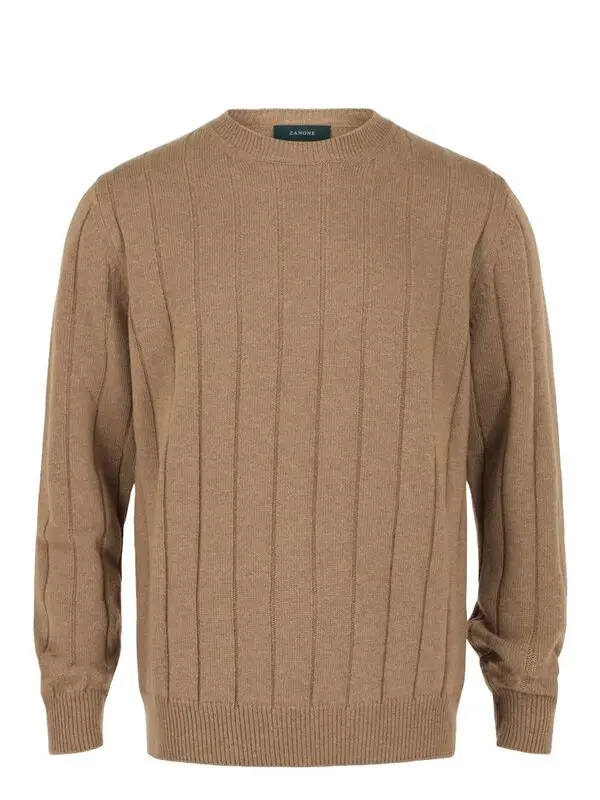 Givenchy Wool Blend Crewneck Pullover - Hazelnut