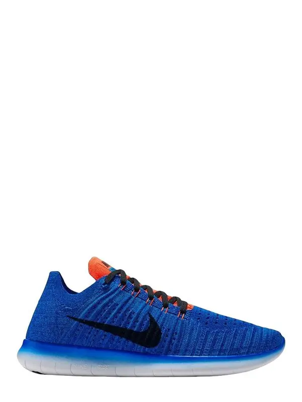 Nike Free Rn Flyknit - Racer Blue/black/total Crimson