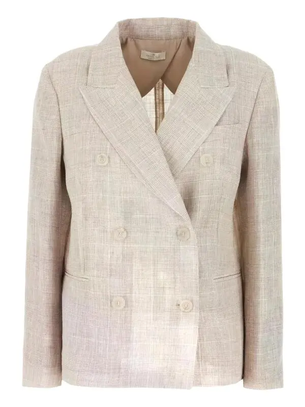 PANICALE Button-fastening Blazer - Neutrals