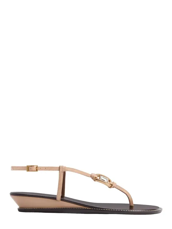 GIUSEPPE ZANOTTI Amhelia Thong Sandals - Nude