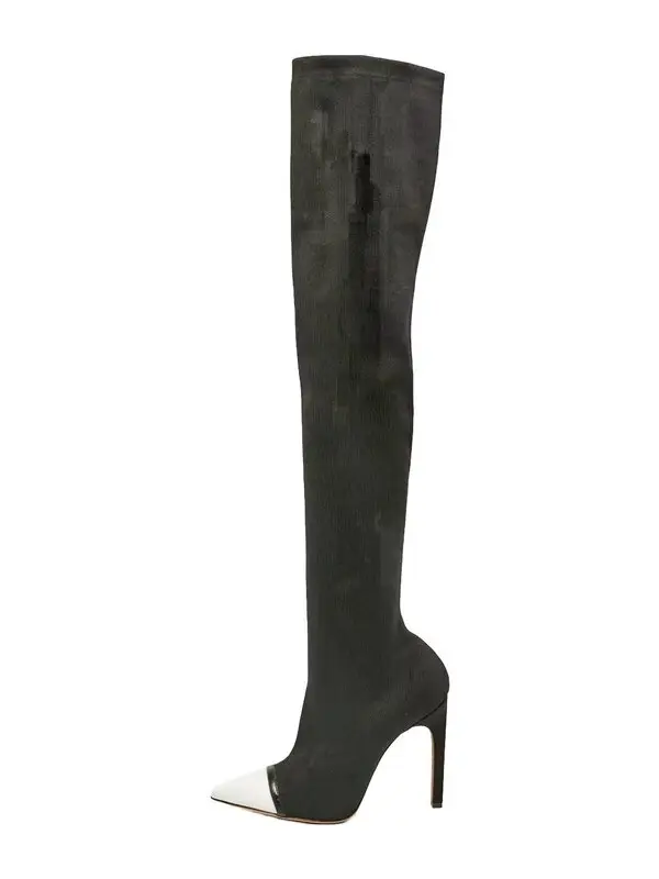Givenchy Over-the-knee Stiletto Boots - Black