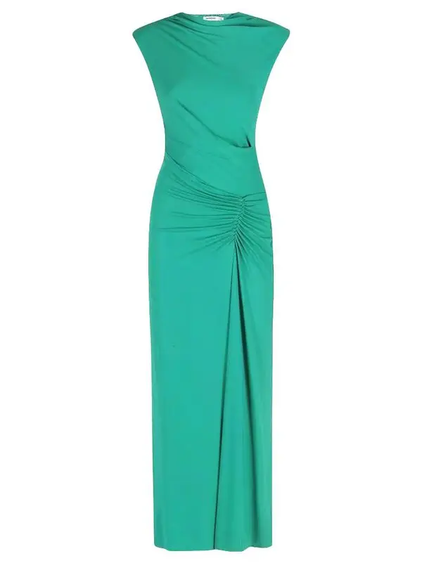 Simkhai Draped Maxi Dress - Green