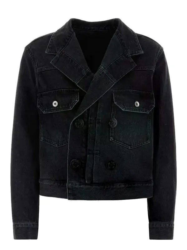 Sacai Double-breasted Jacket - Black