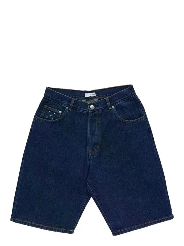 POP TRADING COMPANY Denim Shorts - Blue