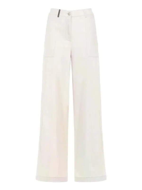 Peserico Patch Pocket Trousers - Neutrals