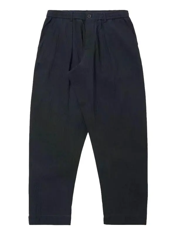 Universal Works Pleated Ospina Trousers - Blue