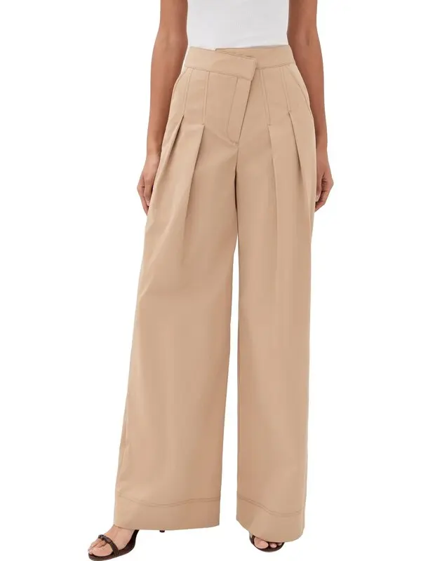 Veronica Beard Heron Pants - Khaki