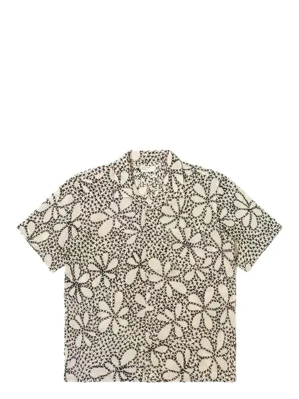 Universal Works Floral Short-sleeve Shirt - Neutrals