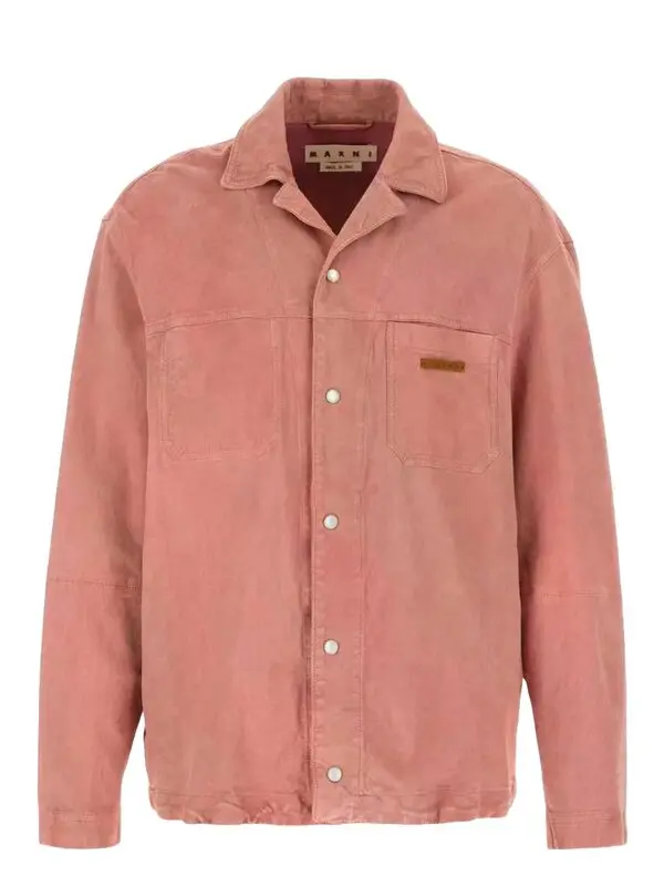 Marni Suede Shirt - Pink
