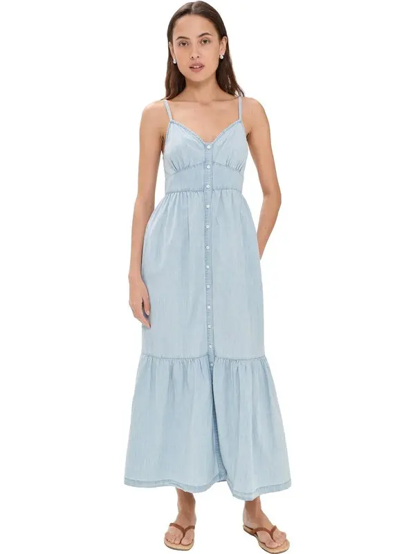 Xirena Greta Midi Dress - Air Blue