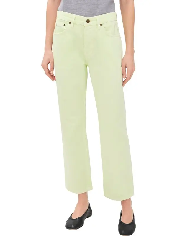 Renggli Straight Leg Jeans - Key Lime