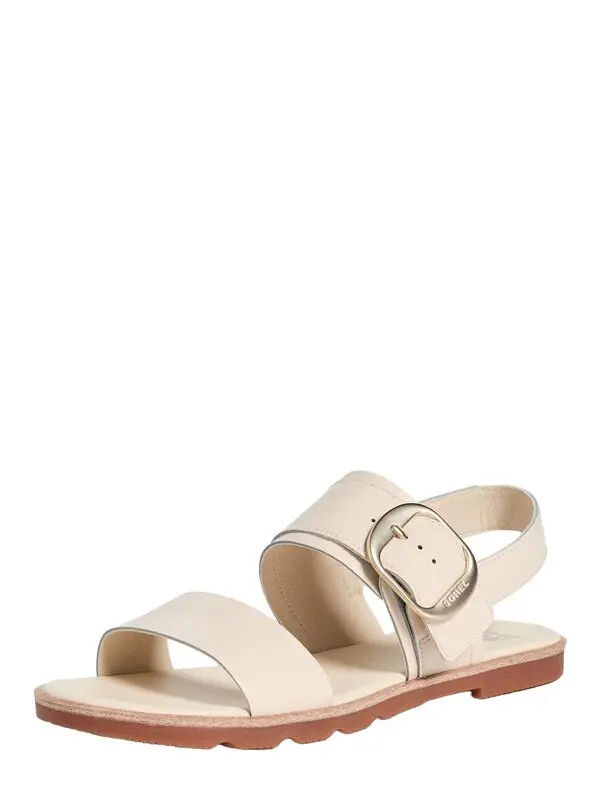 Sorel Ella Iii Slingback Sandals - Honey White/iced Tea