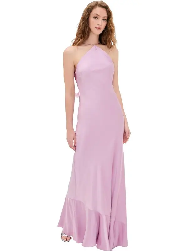 AMUR Camila Maxi Dress - Lumen Lavender