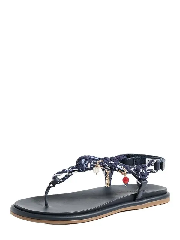 Sperry Isla T-bar Sandals - Navy