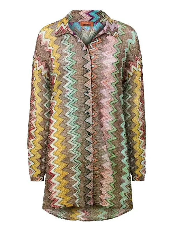 Missoni Zig-zag Patterned Blouse - Neutrals