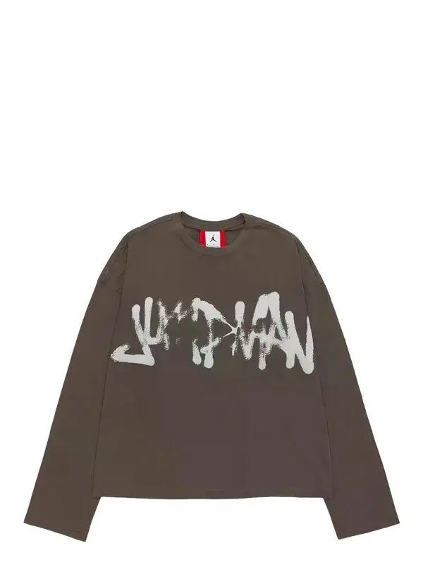 JORDAN Long-sleeve T-shirt - Brown