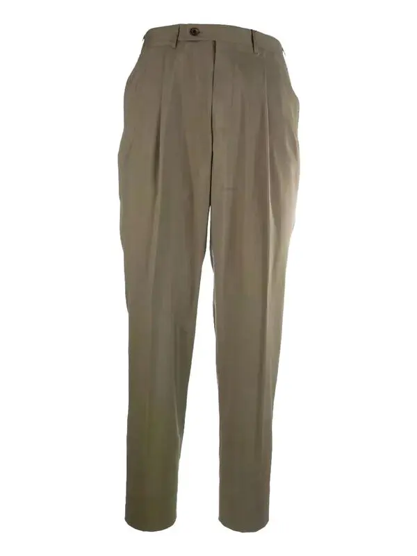 Corneliani Pleated Trousers - Green
