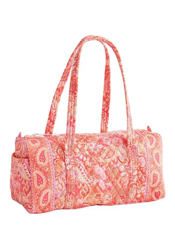 VERA BRADLEY Small Original Duffel - Pink