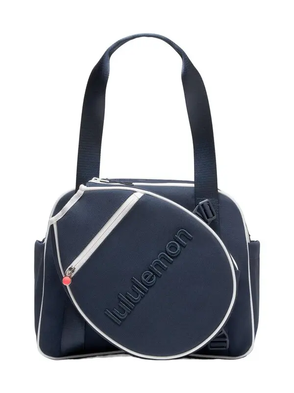 Lululemon Small Racket And Paddle Bag 16.5l - Club Blue/white