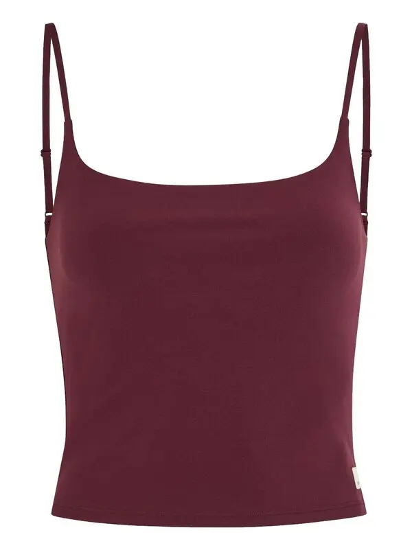 Vuori Stretch-jersey Workout Tank Top - Burgundy