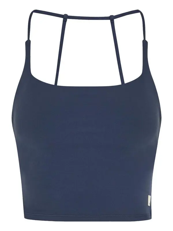 Vuori Stretch-jersey Workout Tank Top - Navy