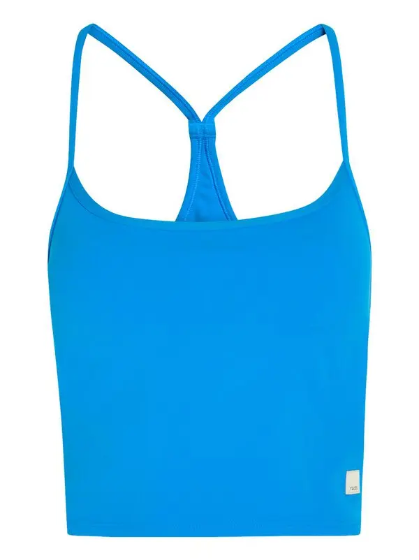 Vuori Stretch-jersey Workout Tank Top - Bright Blue