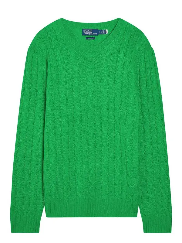 Polo Ralph Lauren Cable-knit Cashmere Jumper - Green