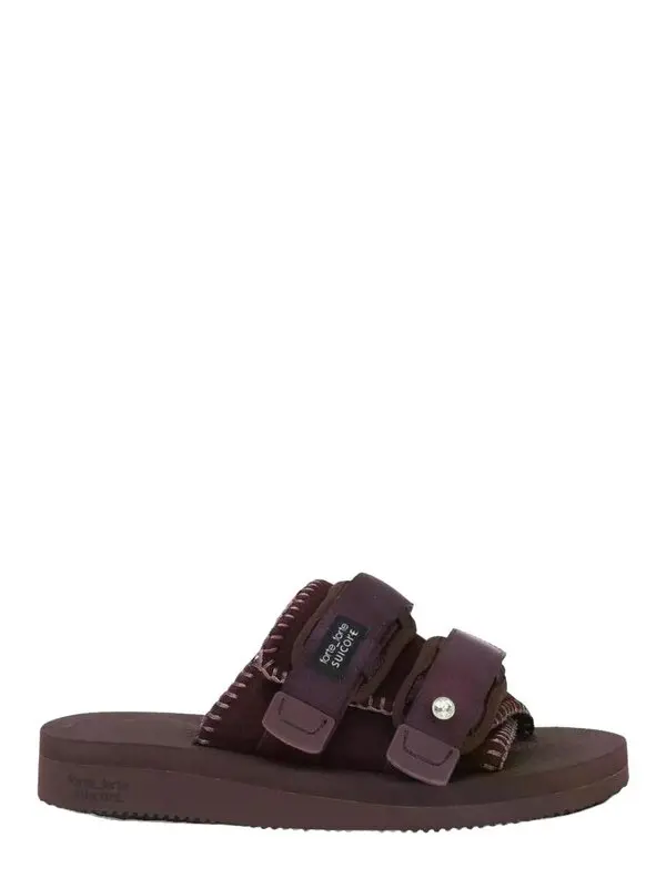FORTE_FORTE X Suicoke Strappy Sandals - Purple