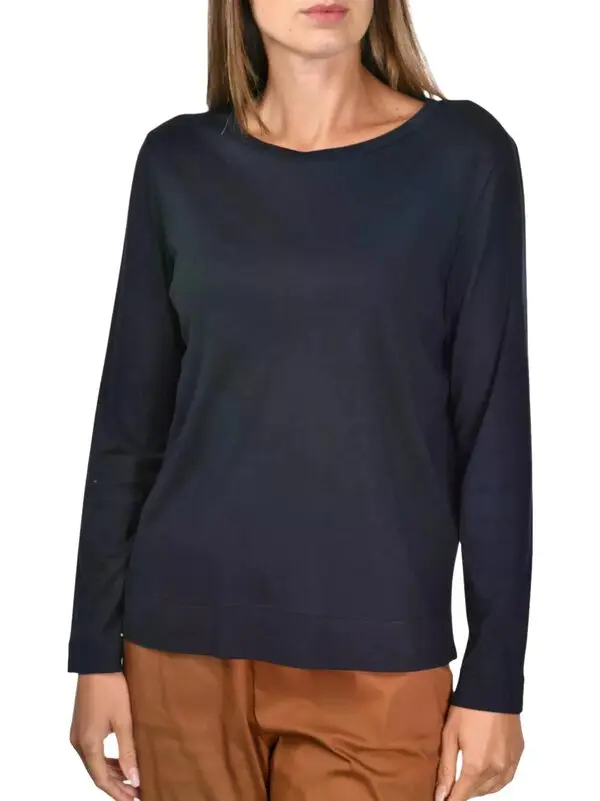 GRAN SASSO Long-sleeve Pullover - Blue