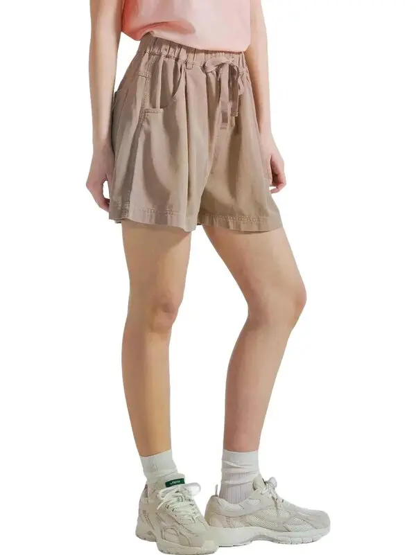 DEHA Drawstring Twill Shorts - Neutrals
