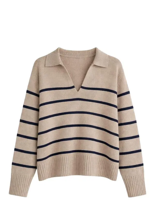 Jenni Kayne Cashmere Frances Polo - Navy
