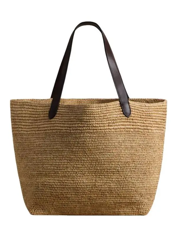 Jenni Kayne Dover Raffia Tote - Tan