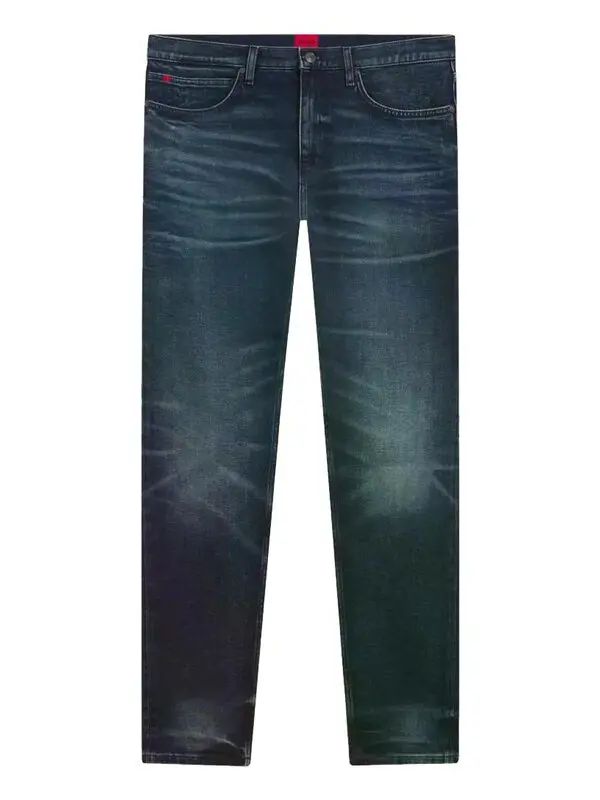 BOSS Logo-patch Jeans - Blue