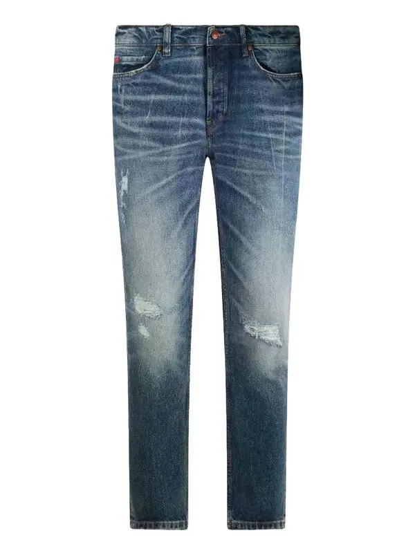BOSS Ripped Denim Jeans - Blue