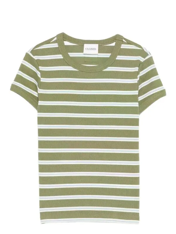 Closed Striped T-shirt - Green