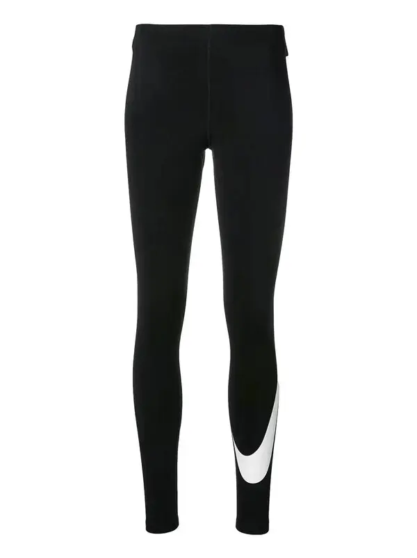 Nike Logo Leggings - Black